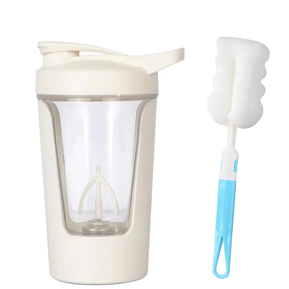 NovaTech Electric Shaker Bottle, USB rechargeable, Portable